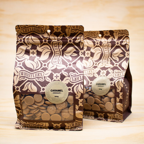 Caramel Chocolate Buds 500g | Whistler's Chocolate