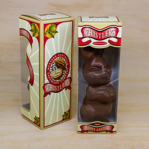 Large Anna Bunny Milk Chocolate 300g | Whistler's Chocolate