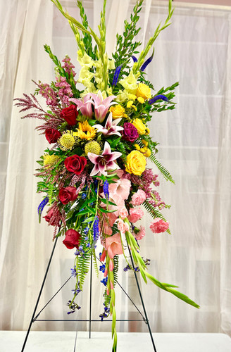 Standard Garden Easel Multicolor | BowKay Designs | Local Flower ...