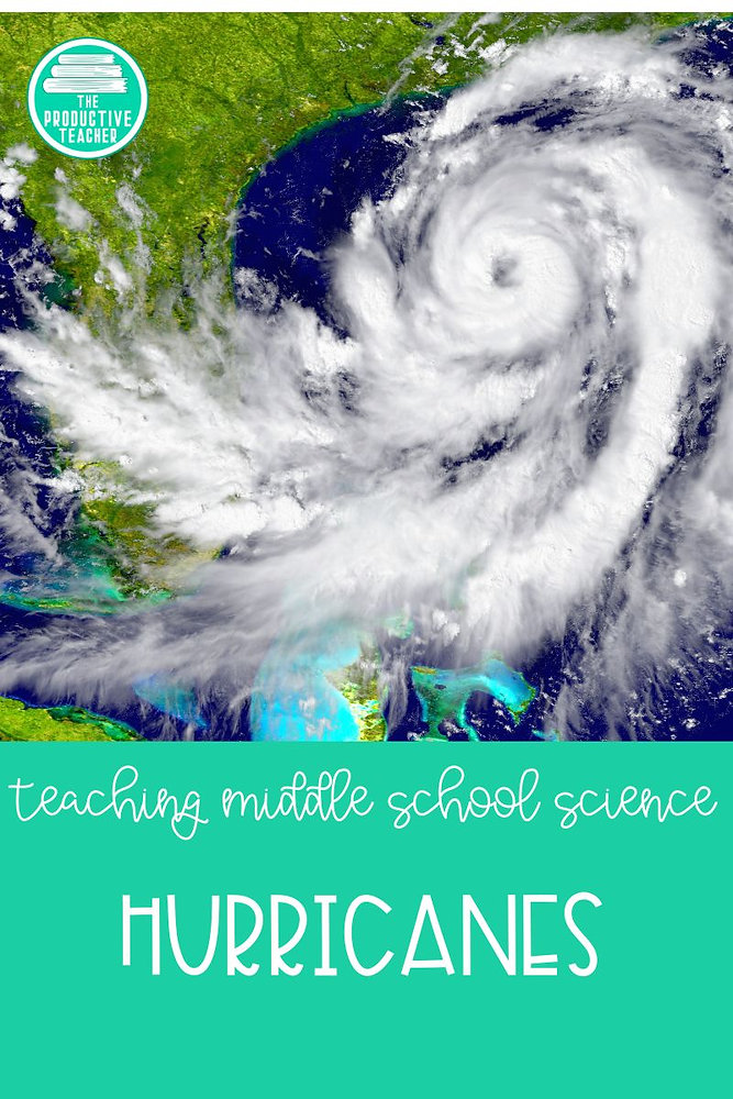 Hurricanes for Middle School Science