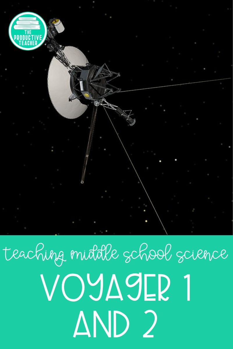 Voyager 1 and 2 for Middle School Science