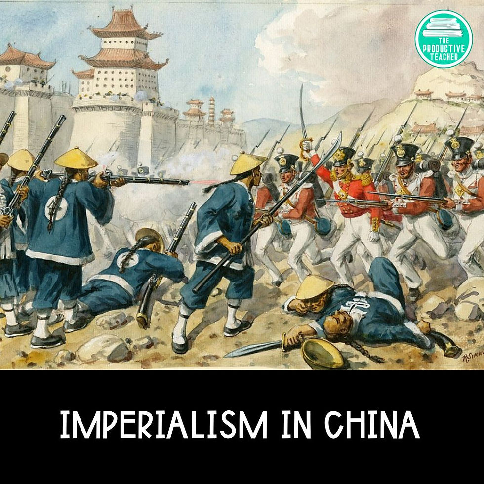 Imperialism in China: A Free AP World History Resource