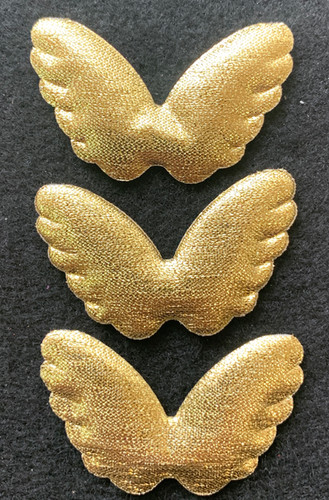 Puffy Twin Wings Gold | Shop Boleks