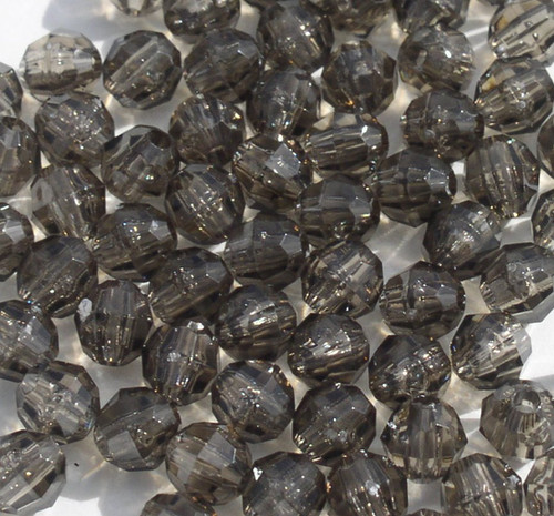 #37 - Transparent Jet Black 8mm Faceted Beads | Shop Boleks