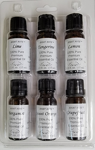 100% Pure Premium Essential Oil Citrus Sampler Set | Shop Boleks