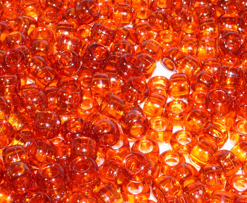 #25 - Transparent Root Beer Pony Beads | Shop Boleks