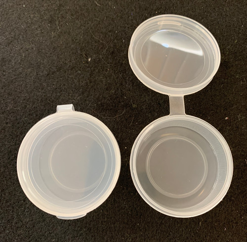 1 oz. Clear Flip Top Containers | Shop Boleks