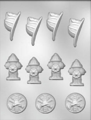 Fireman Assortment Chocolate Mold | Shop Boleks