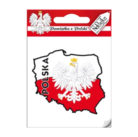 WS - Polish Decal, Polska Country – Small | Polish Pride of MI