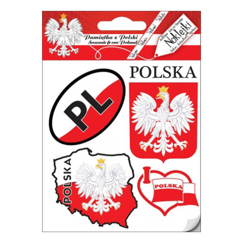 Polish Decal, 4 piece set | Polish Pride of MI