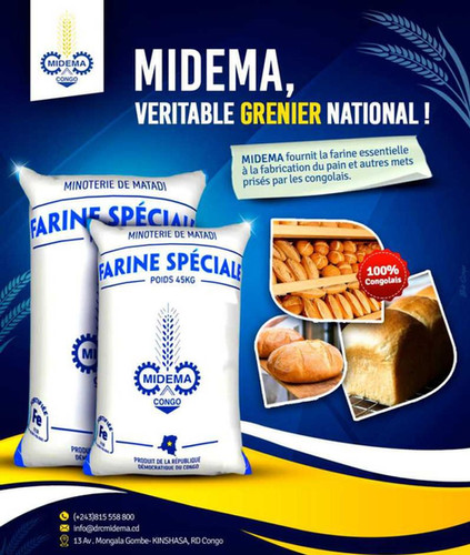 Sac Farine Midema 25Kg | SUPER MARCHÉ KONGO