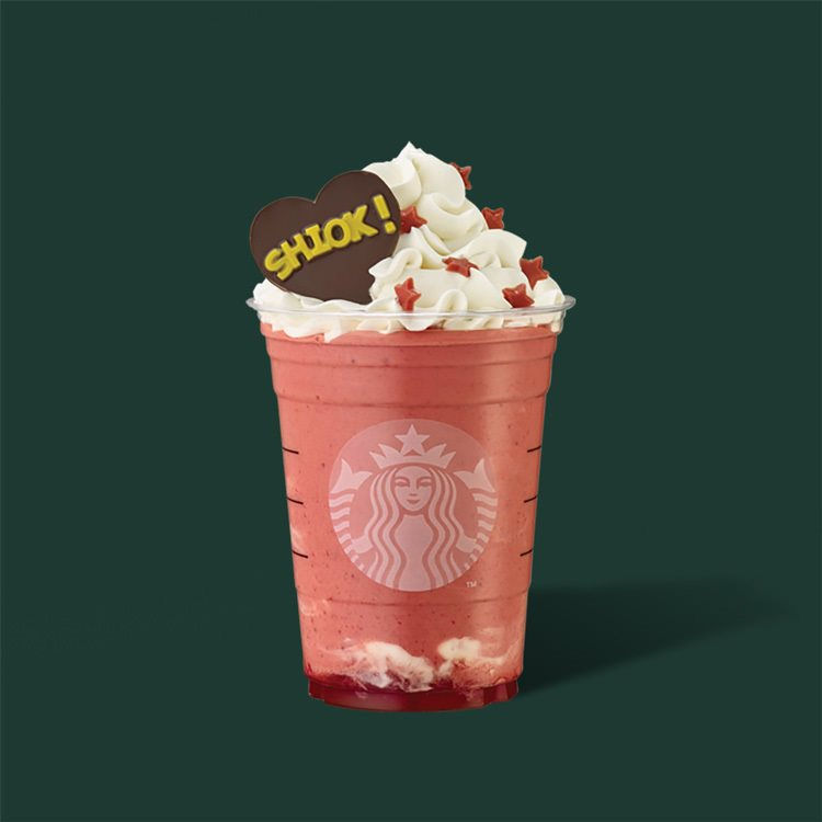 So SHIOK! Starbucks Singapore offers Blended Strawberry Frap!