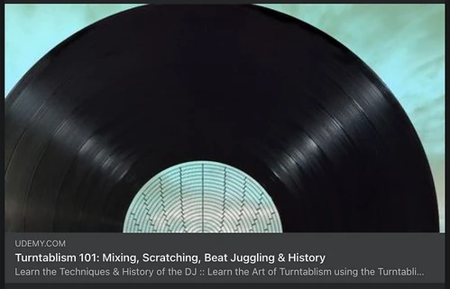 TURNTABLISM 101: Mixing Scratching, BeatJuggling & History(17 Hour ...