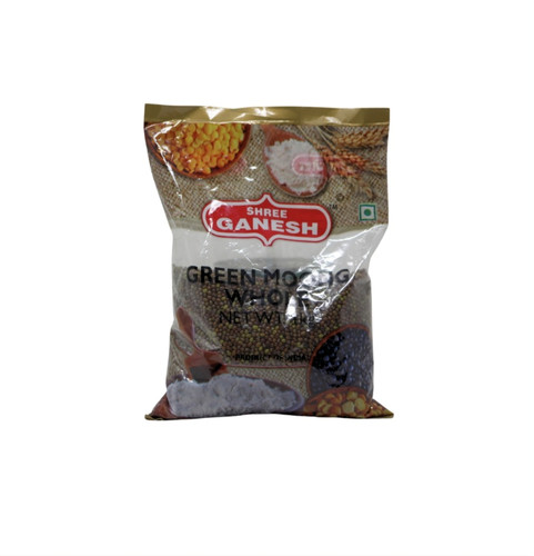 Ganesh Green Moong Whole - 1kg | GOPI