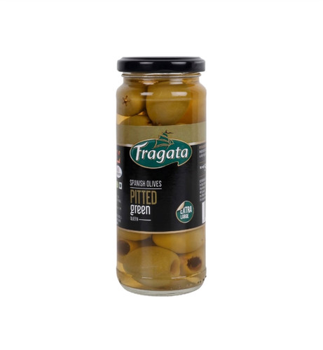 Fragata Olives Sliced Green Pitted 340GM | GOPI