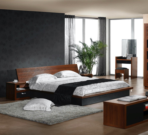 Harvard Cherry Bedroom Set | anidecor