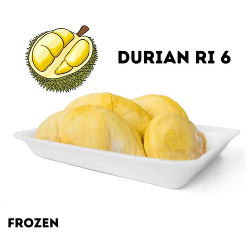 FROZEN DURIAN WITH SEED RI 6 400G | MCQ Supermarket