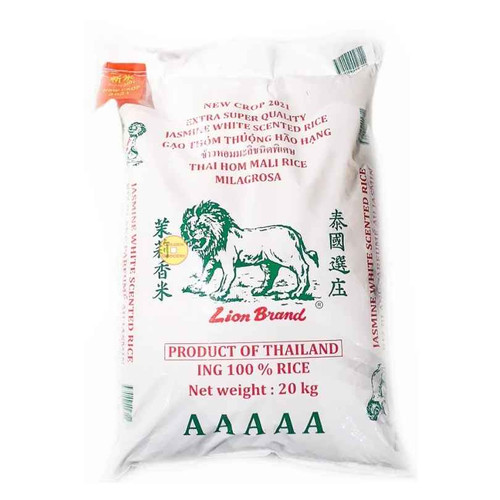 LION RICE JASMINE 20KG PLU-1010081 | MCQ Supermarket