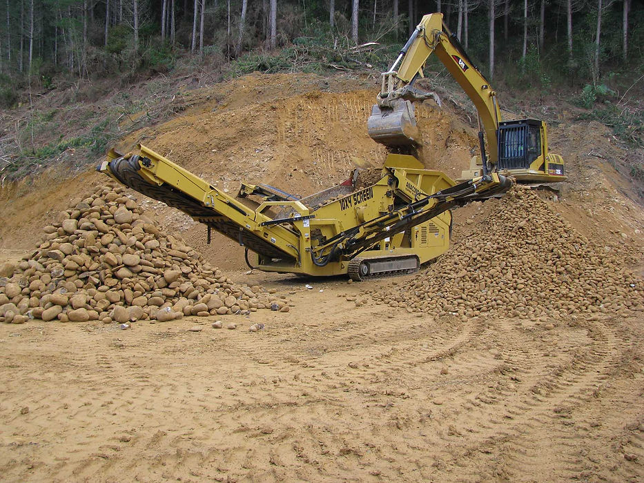 Mobile scalping screen hire | Chesterfield | CDP Plant Ltd