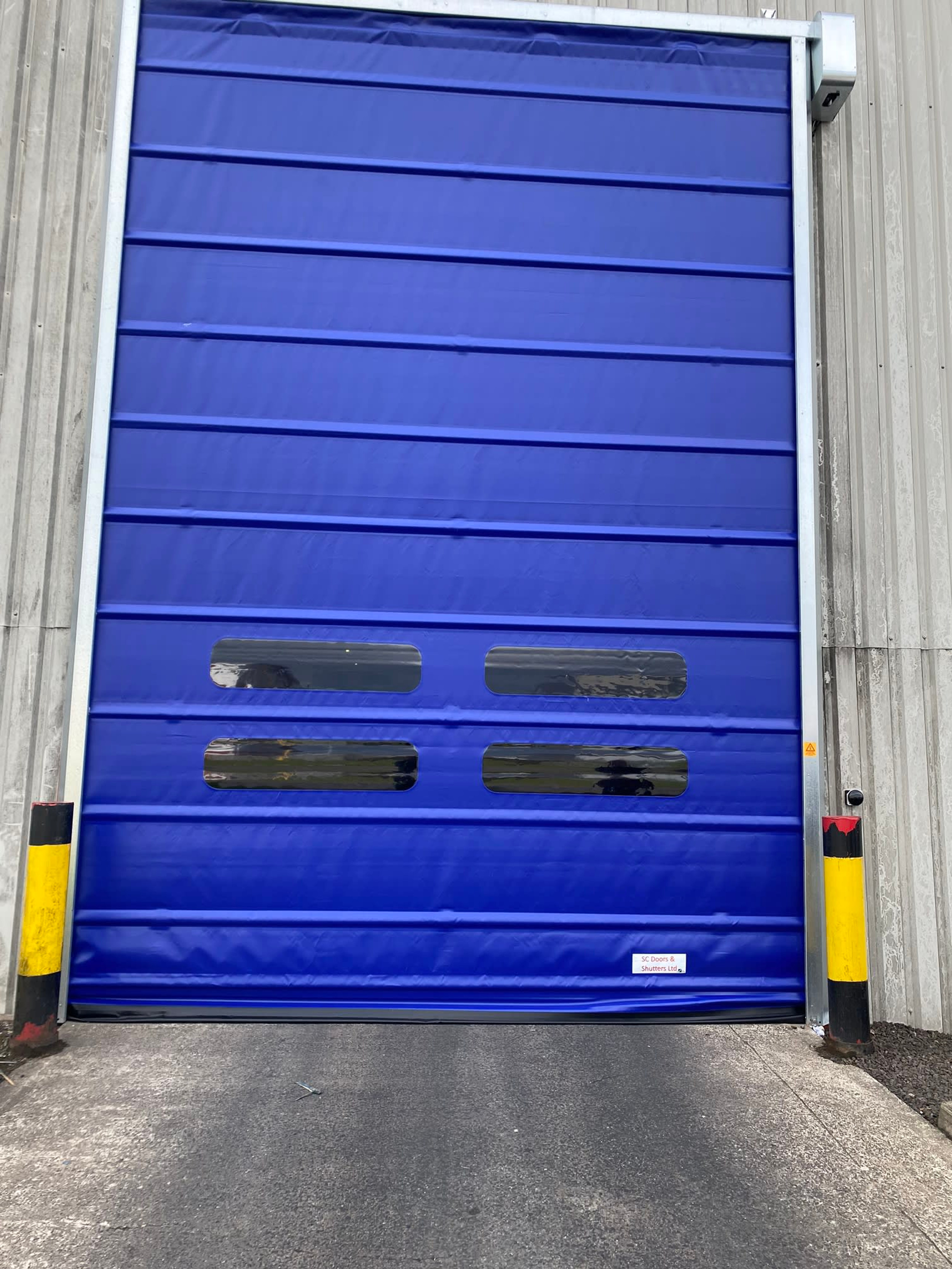 Commercial overhead doors | SC Doors & Shutters | Glasgow