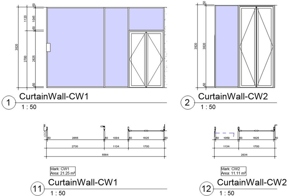Documenting Curtain Walls