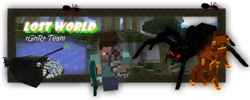 LostWorld -> Make your life harder in Minecraft! Minecraft Mod