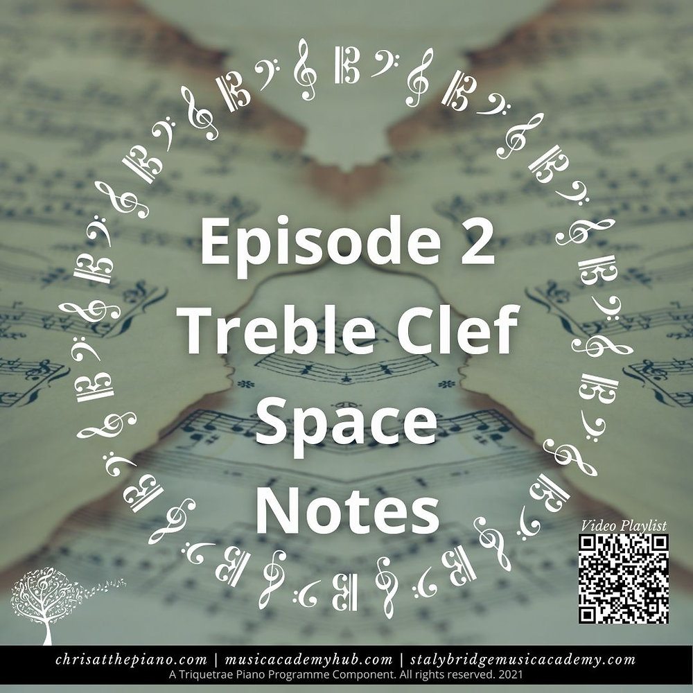 Meaning of Clefs. Episode 2 Treble Clef Space Notes