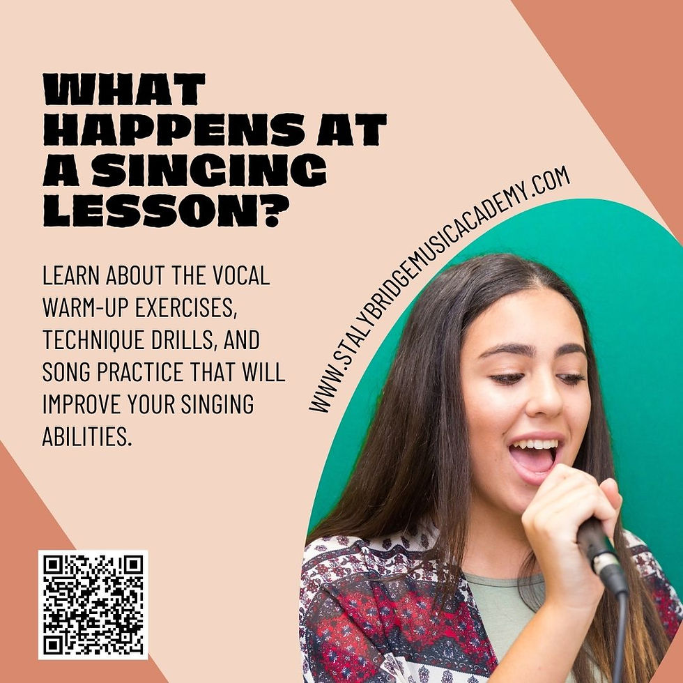 What to Expect in a Singing Lesson.