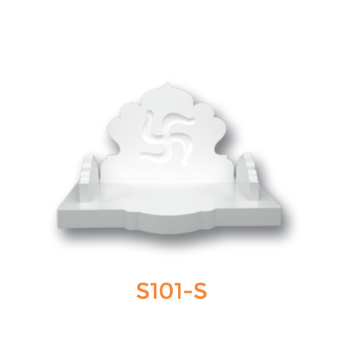 Sinhasan -Small-Swastik-S101 | DIY Ready Mandirs