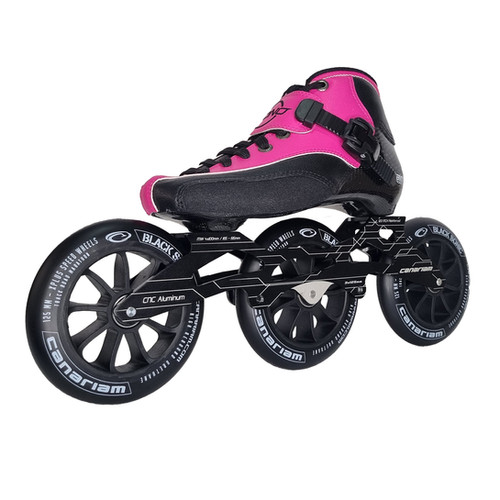 Patines Profesionales Canariam, Bota Crono Fucsia, Chasis ZX Dual ...