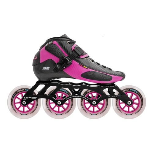 Patines Profesionales Canariam, Bota Onix, Chasis GP Giant, Rueda Road ...