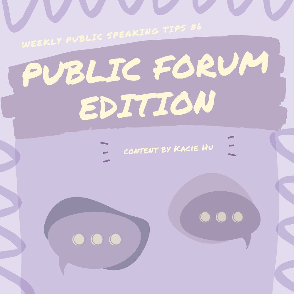 Intro to Public Forum Debate