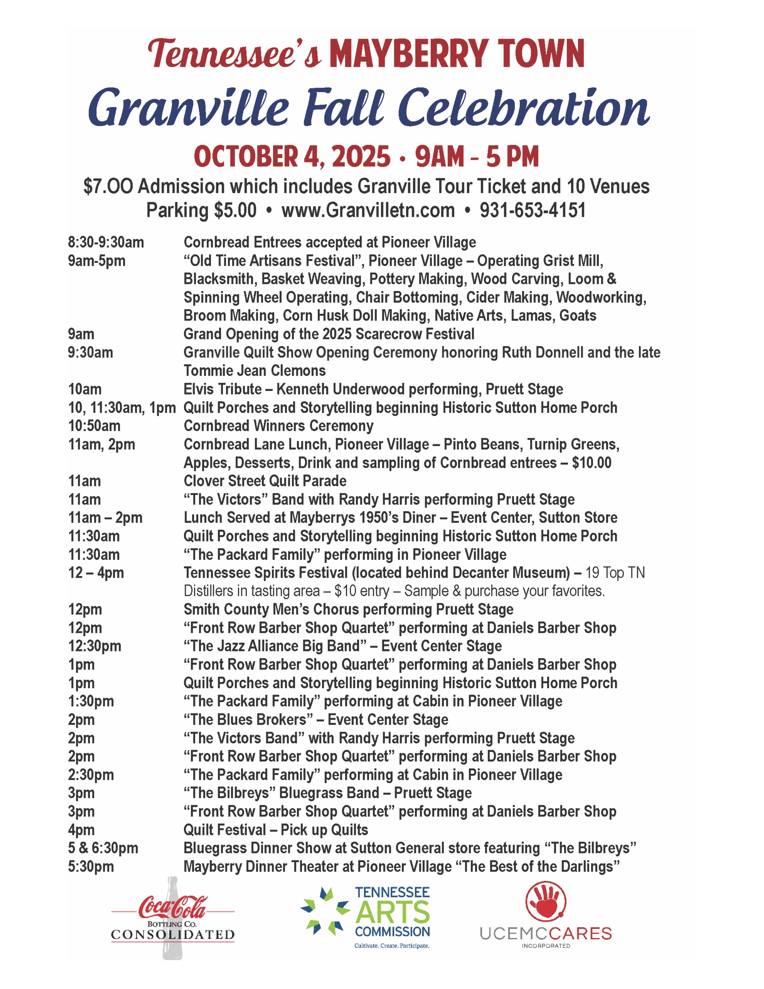 FALL IN GRANVILLE 2025 | Granville, TN