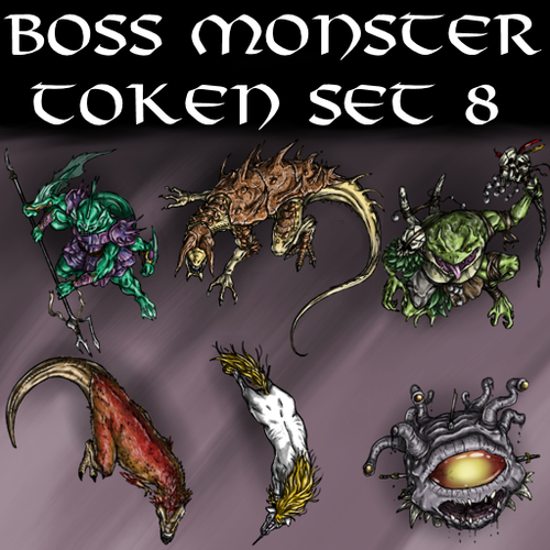 Boss Monster Token Set 8 | Mysite