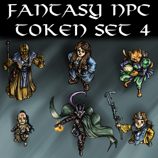 Fantasy NPC Token Set 4 | Mysite