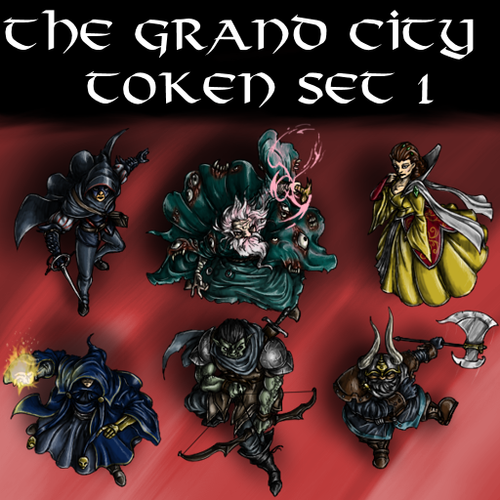 The Grand City Token Set 1 | Mysite