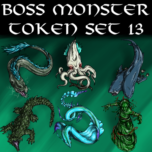 Boss Monster Token Set 13 | Mysite