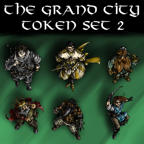 The Grand City Token Set 2 | Mysite