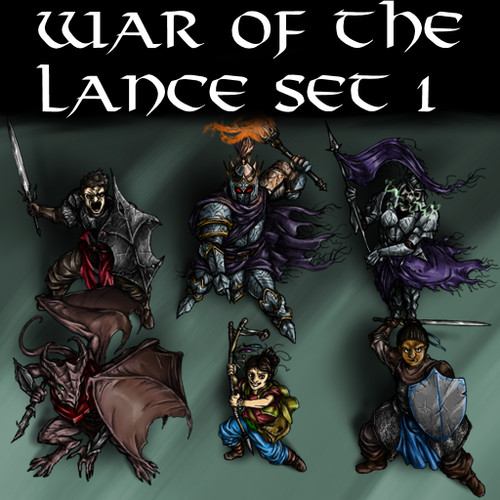 War of the Lance Set 1 | Mysite