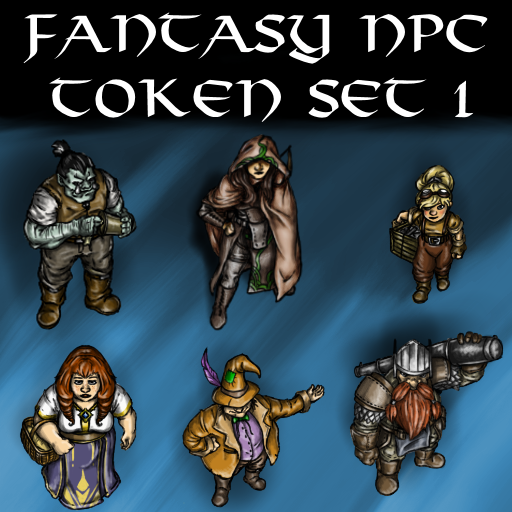 Fantasy NPC Token Set 1 | Mysite