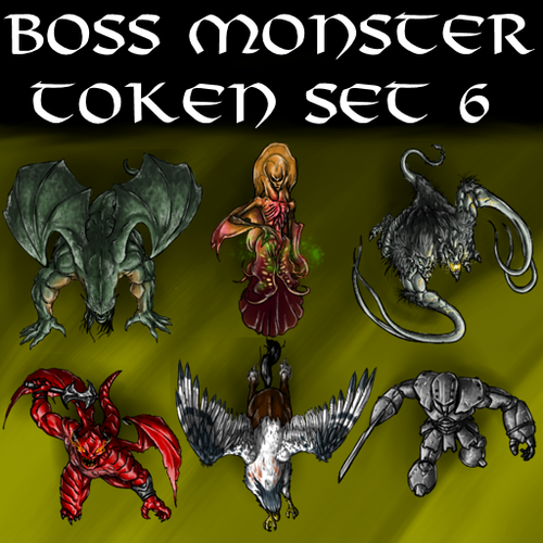 Boss Monster Token Set 6 | Mysite