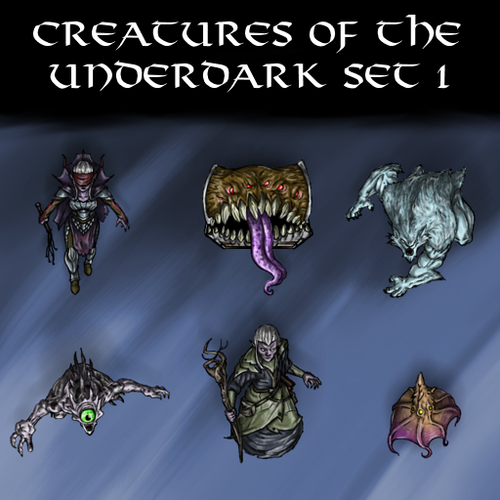 Creatures of the Underdark Set 1 | Mysite