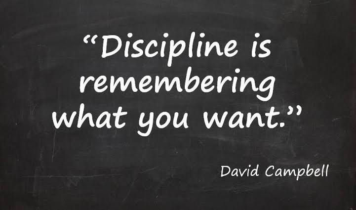 12 Jan – Discipline Leads To Success