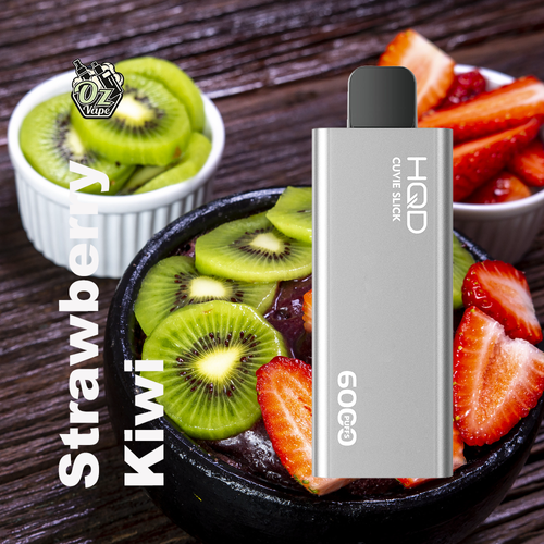 HQD Slick - Strawberry Kiwi - 6000 | Oz-Vape Store