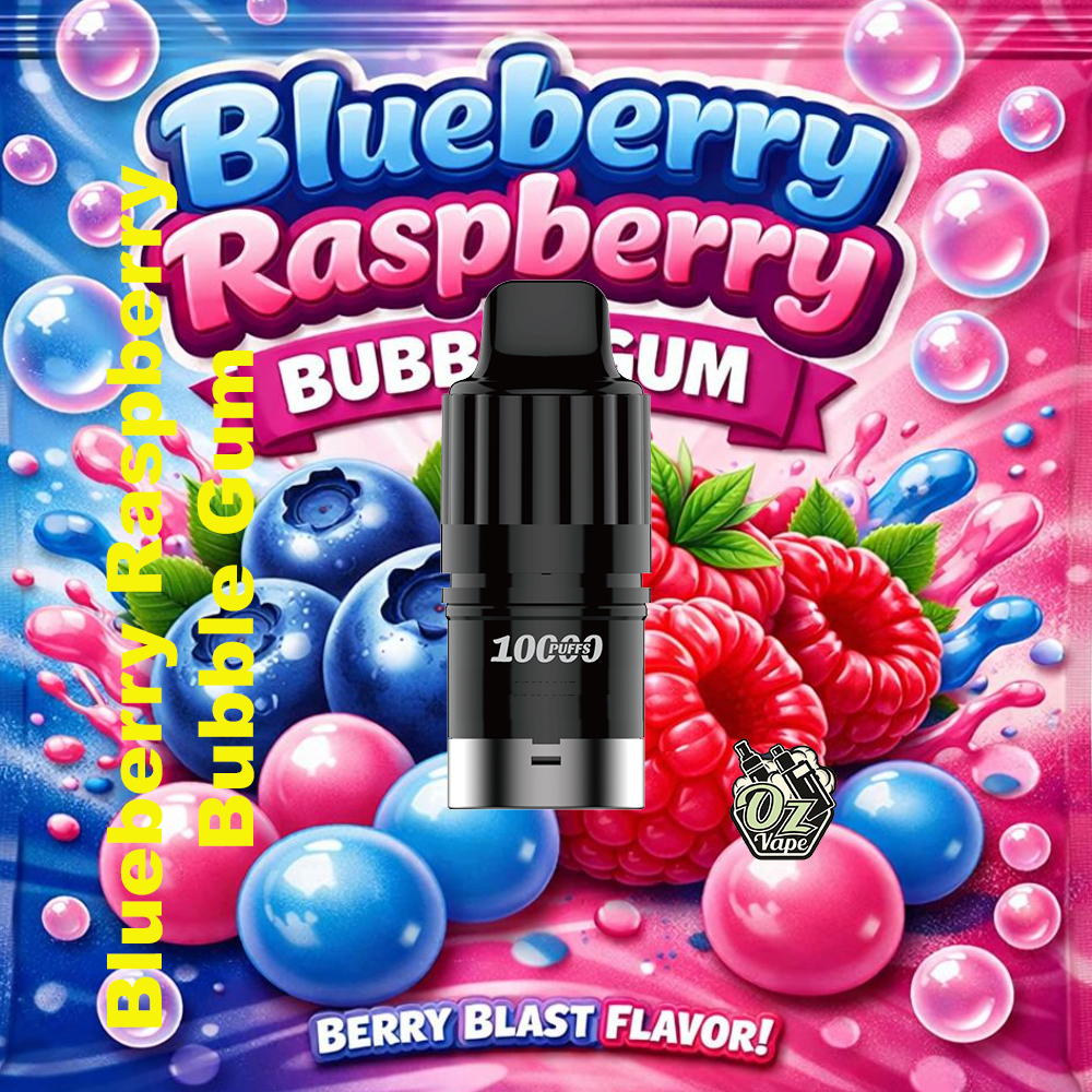 iGet Bar Plus S3 Pod Only - Blueberry Raspberry Bubble Gum - 10,000 ...