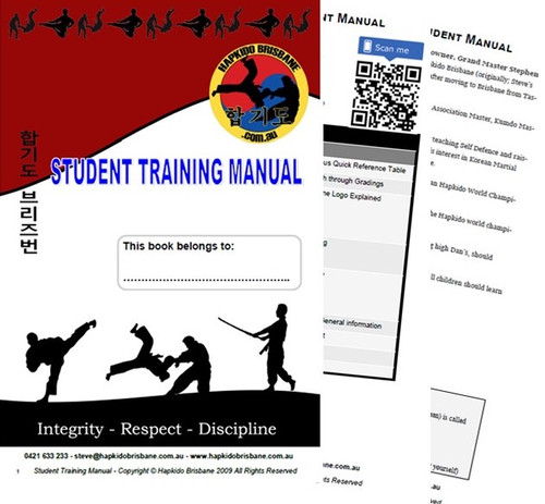 Student Training Manual | Hapkido Brisbane