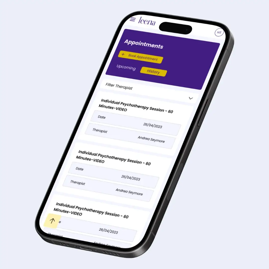 Leena | Therapy & Mental Health Custom Application Development | Leanware