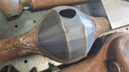 Nissan HD fill pan with large filler hole | Blackbird Industries