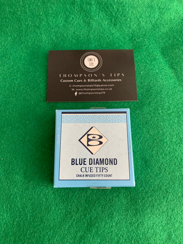 NEW - Brunswick Blue Diamond 10mm Tips | Thompson's Tips