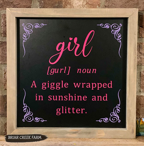 DEFINITION: GIRL | BRIAR CREEK FARM | RUFFIN, NC